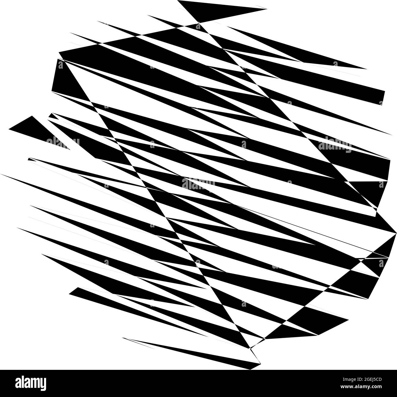 Random geometric abstract art element. Shattered texture – stock vector ...