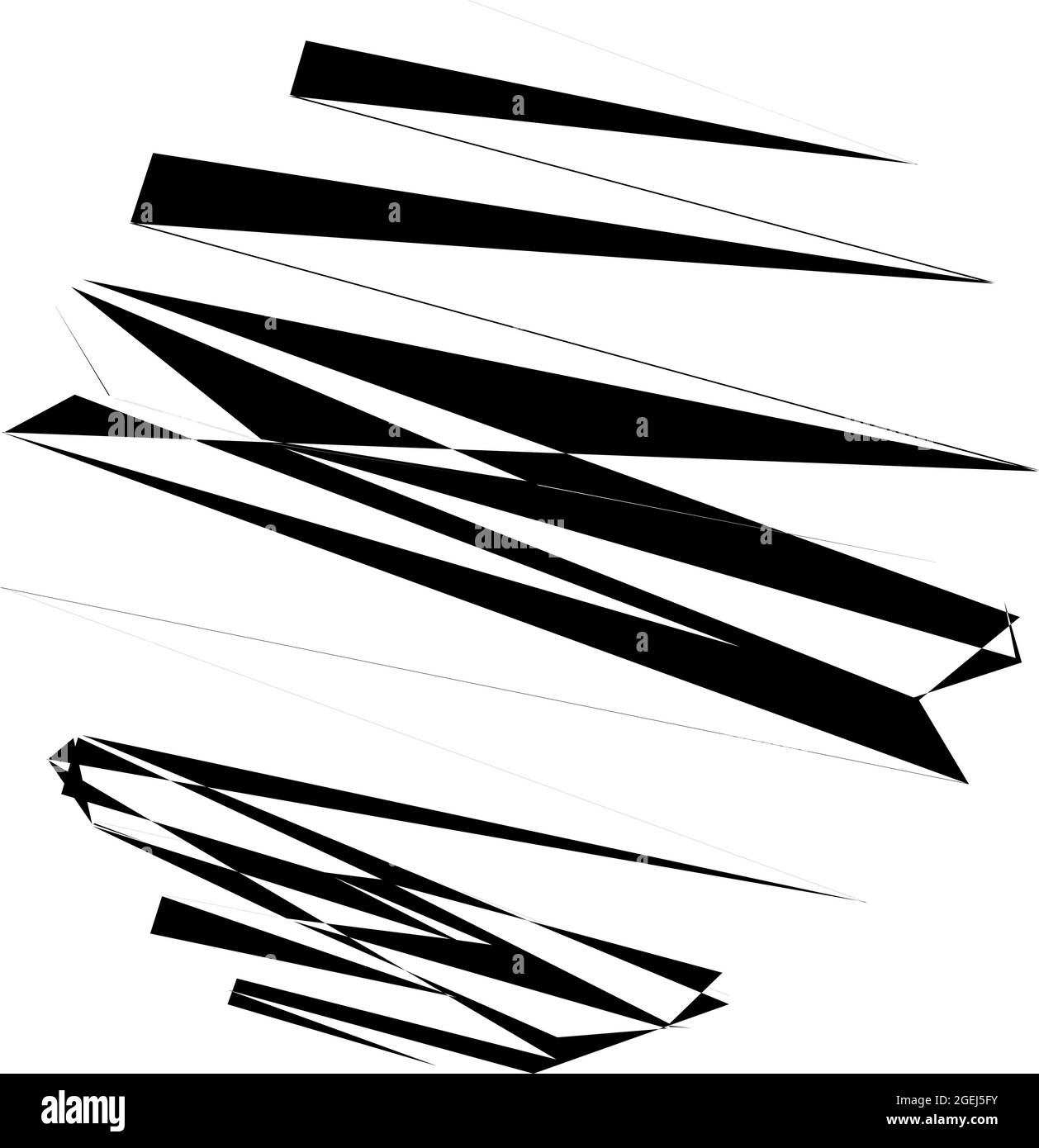 Random geometric abstract art element. Shattered texture – stock vector ...