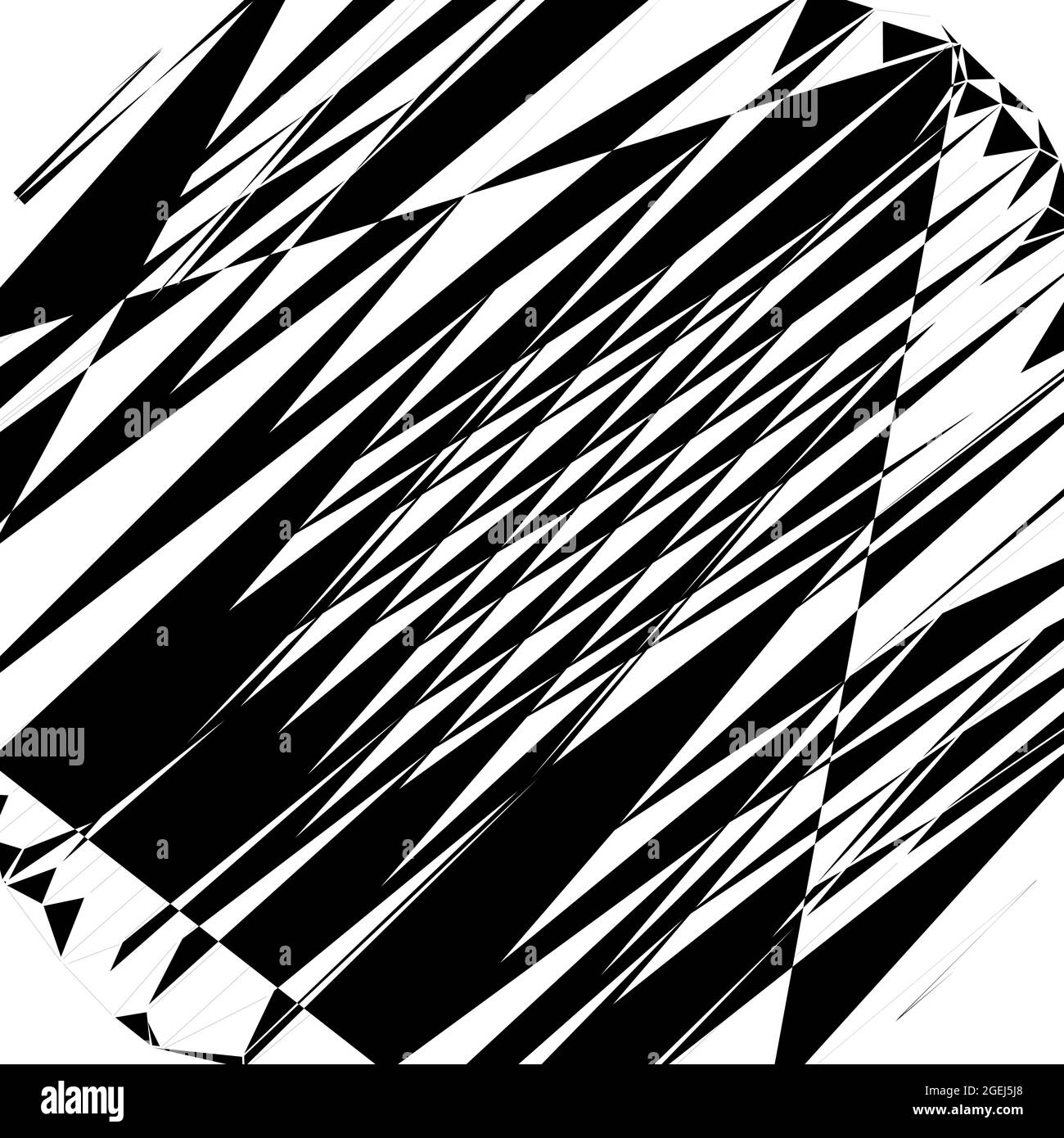 Random geometric abstract art element. Shattered texture – stock vector ...
