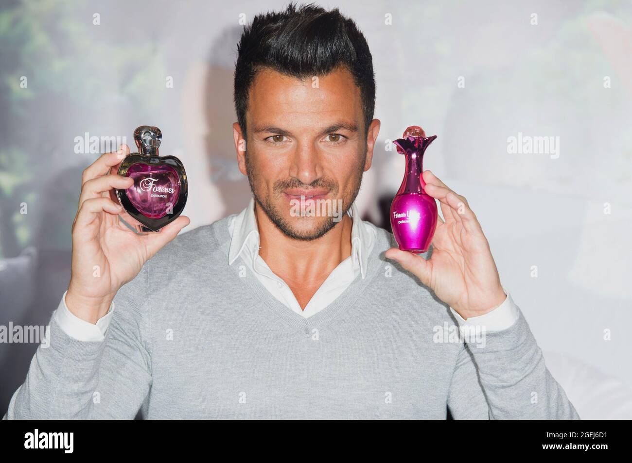 London, UK. Peter Andre launches his two new fragrances Forever And ...