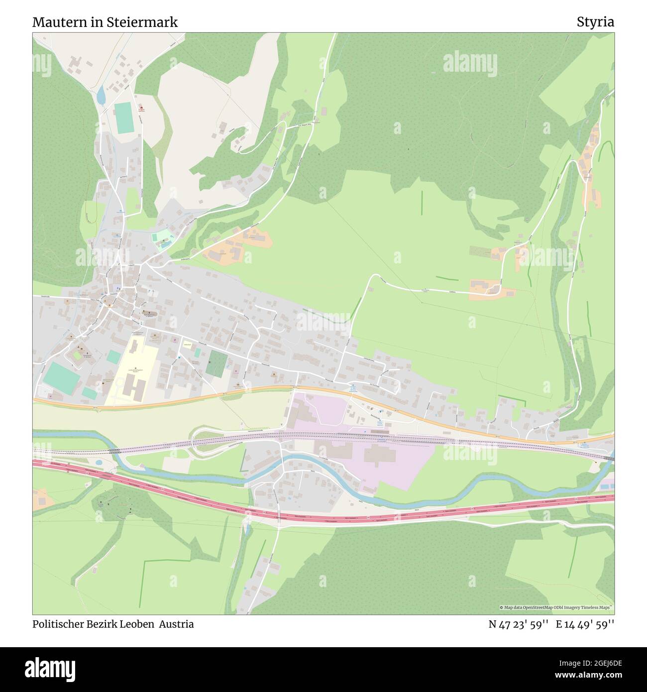 Steiermark map hi-res stock photography and images - Alamy
