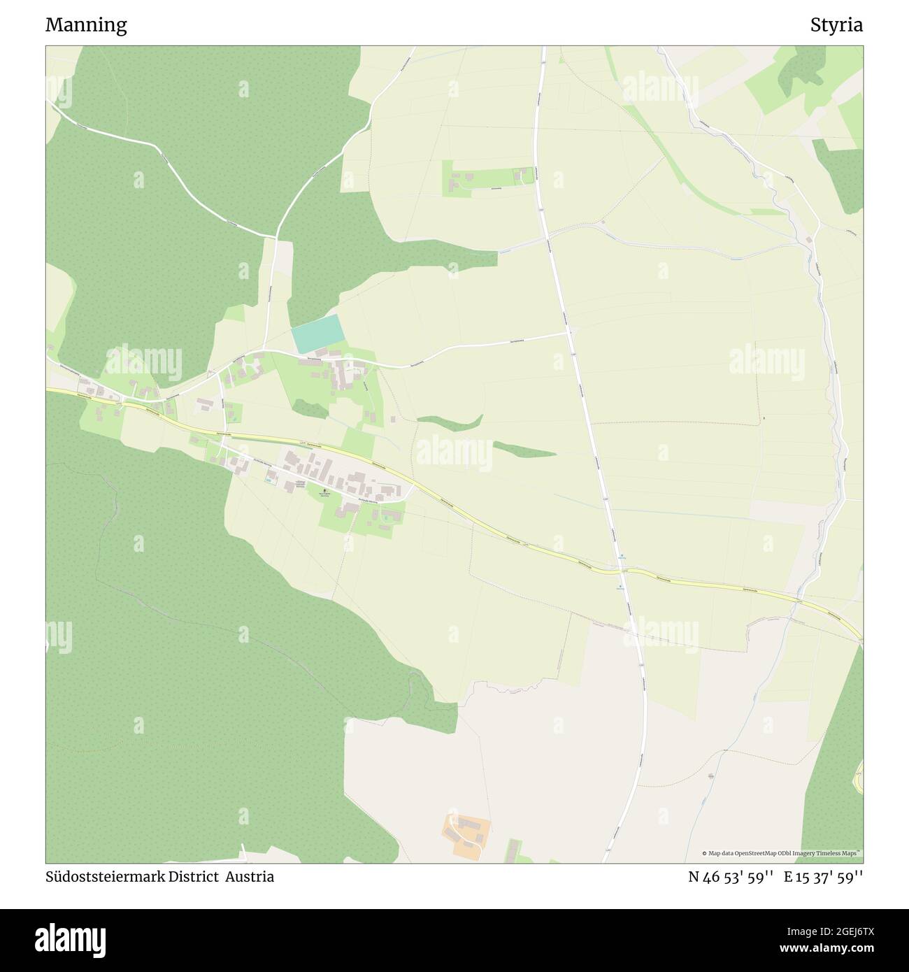 Map of manning hi-res stock photography and images - Alamy