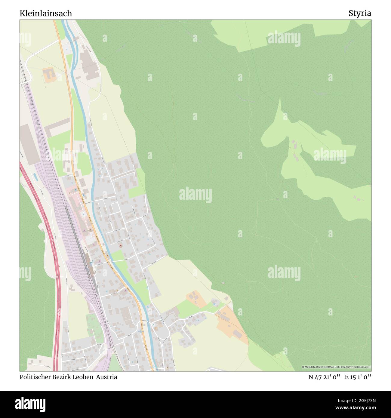 Leoben map hi-res stock photography and images - Alamy
