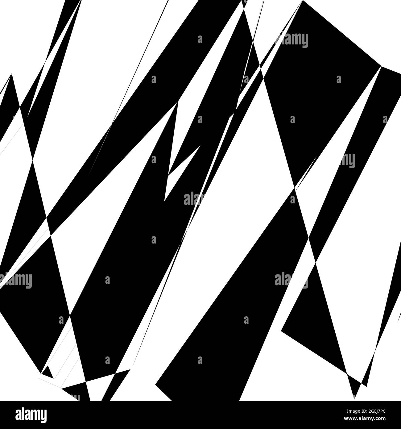 Random geometric abstract art element. Shattered texture – stock vector ...