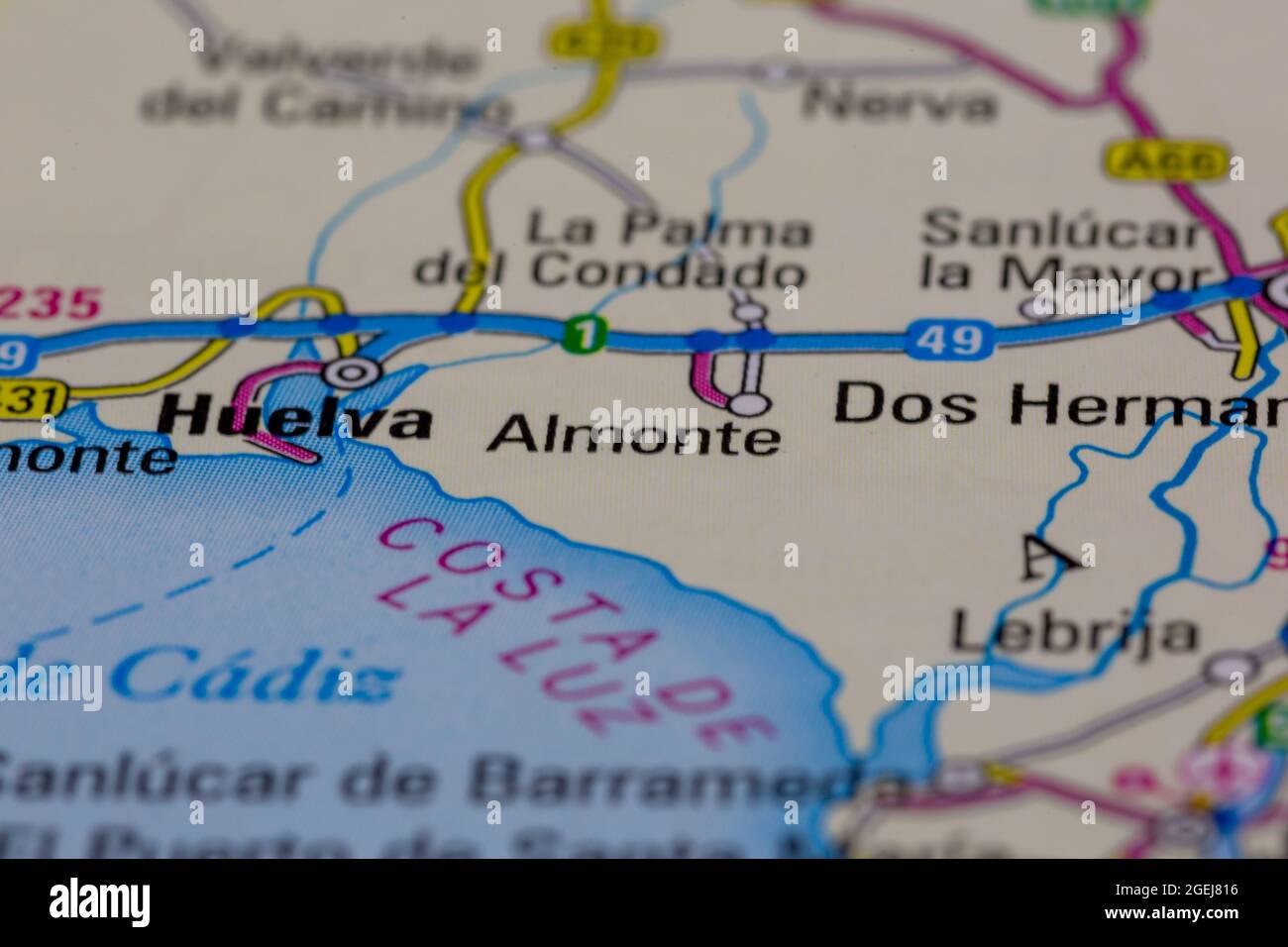 Map of almonte hi-res stock photography and images - Alamy