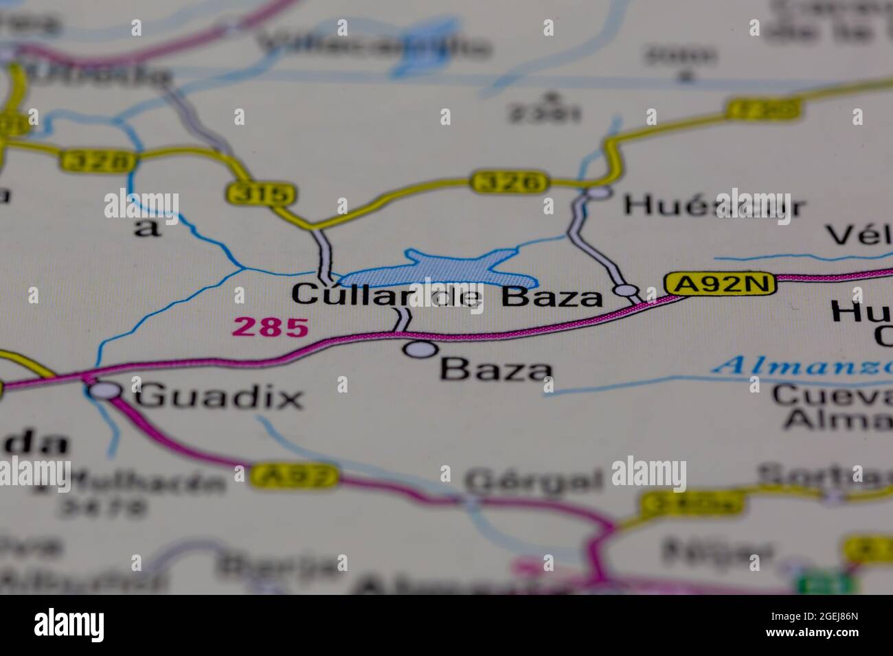 Cullar de baza map hi-res stock photography and images - Alamy