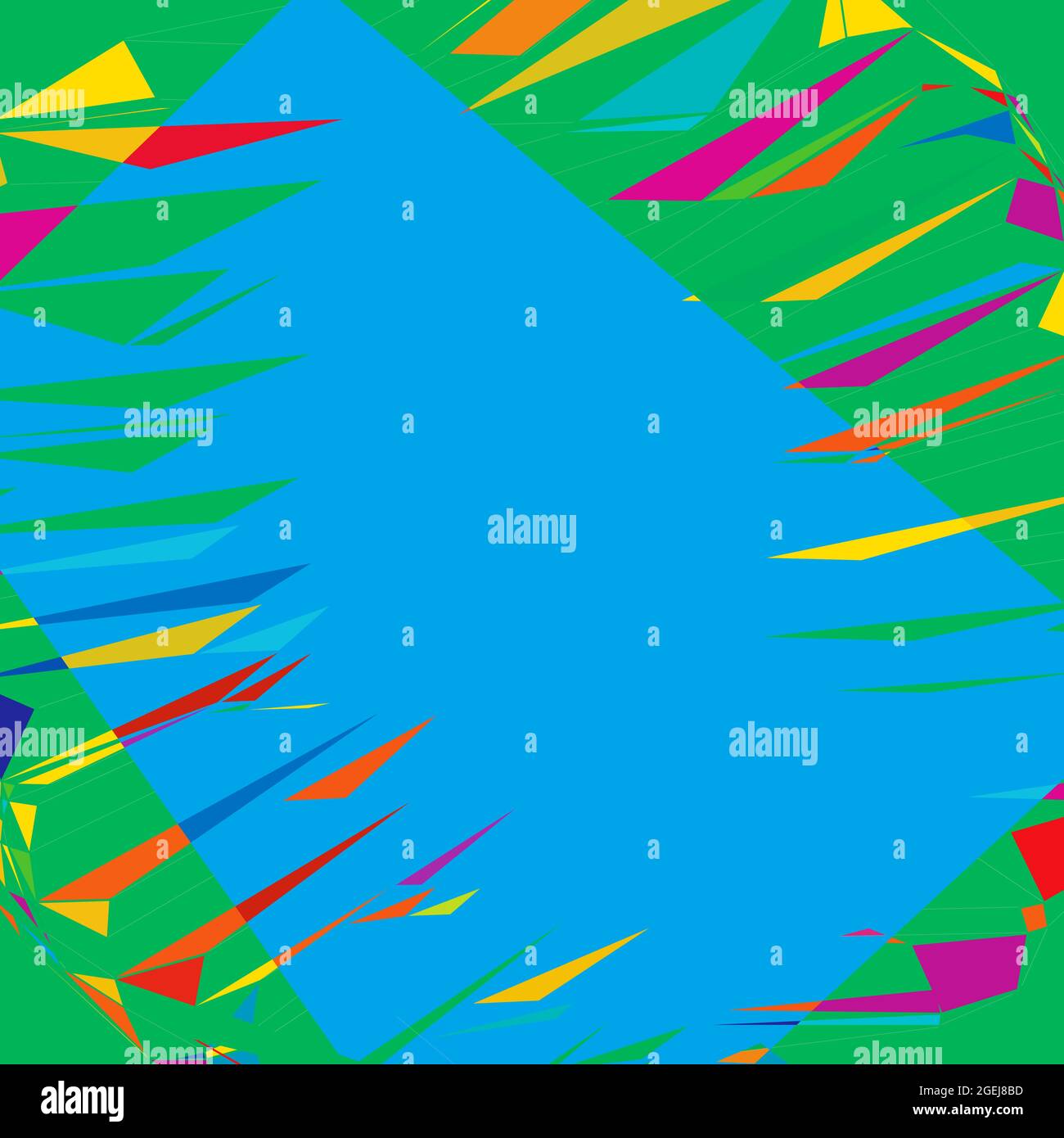 Random geometric abstract art element. Shattered texture – stock vector ...