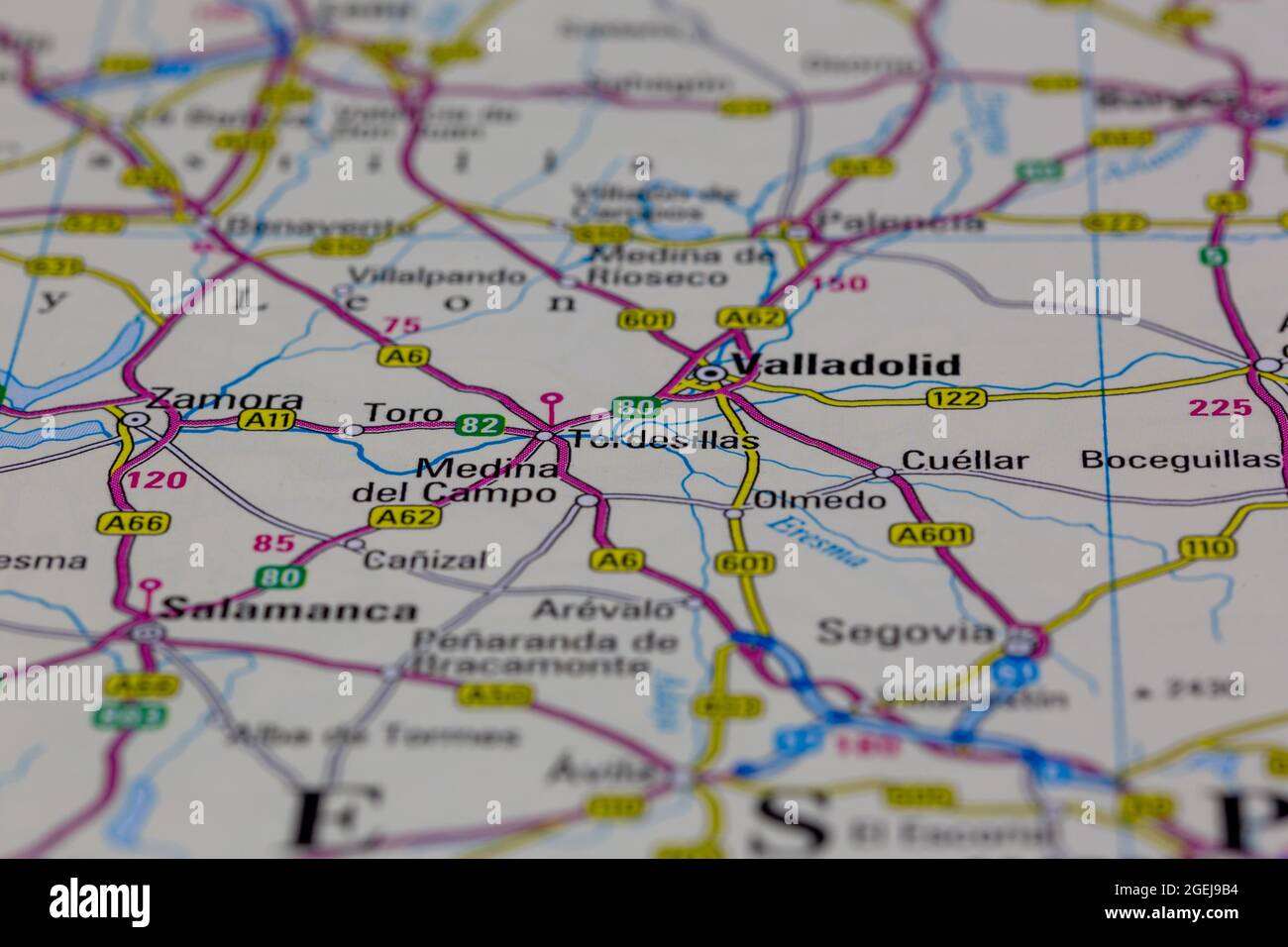 Map Of Tordesillas High Resolution Stock Photography and Images - Alamy