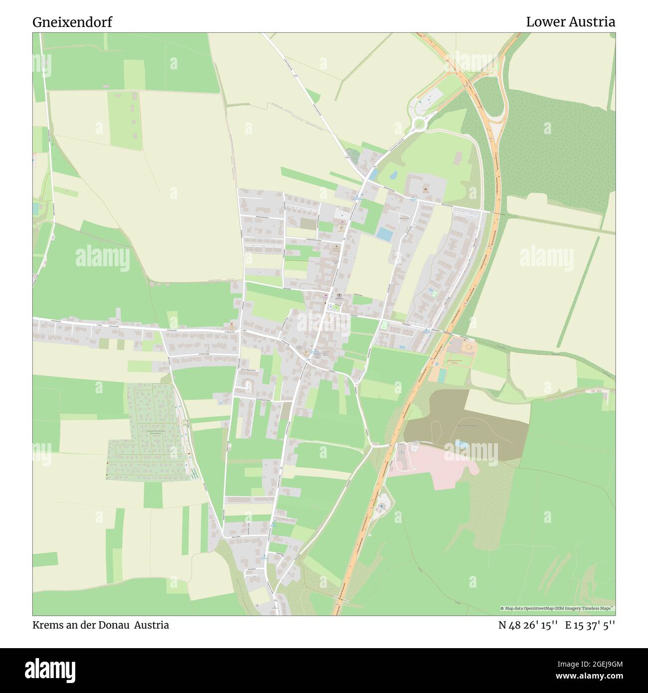 Gneixendorf, Krems an der Donau, Austria, Lower Austria, N 48 26' 15 ...