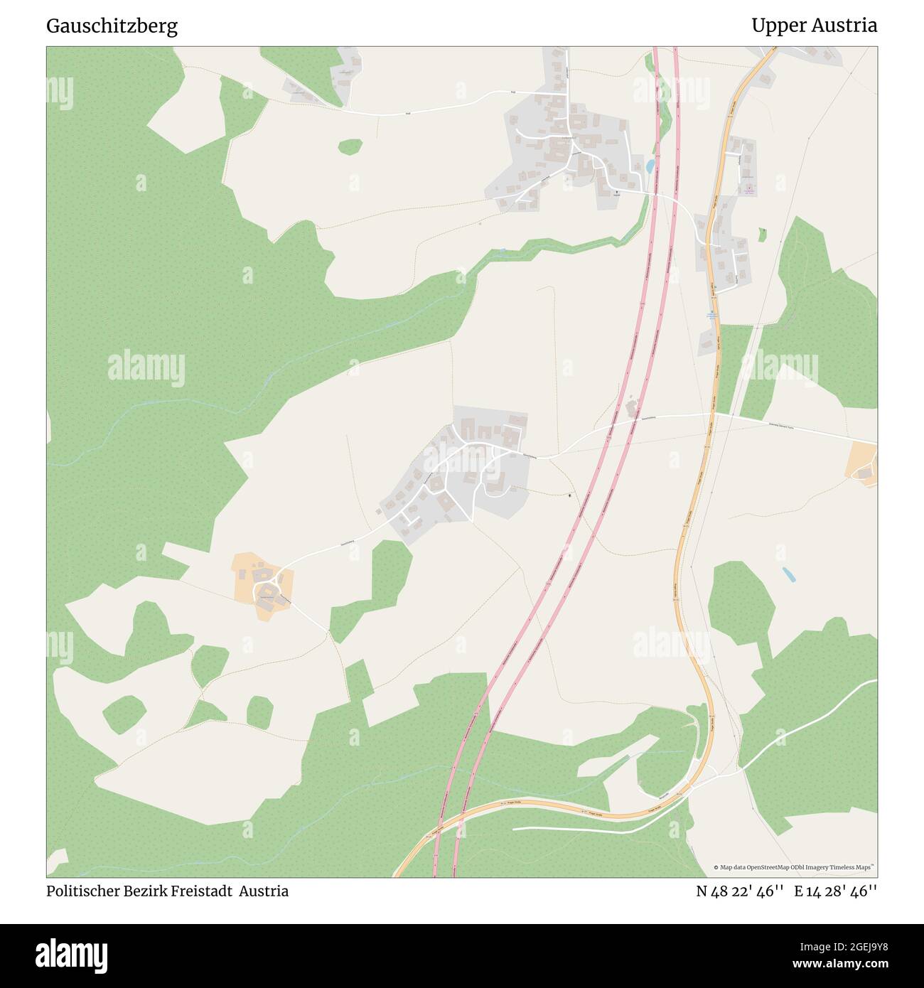 Gauschitzberg, Politischer Bezirk Freistadt, Austria, Upper Austria, N ...