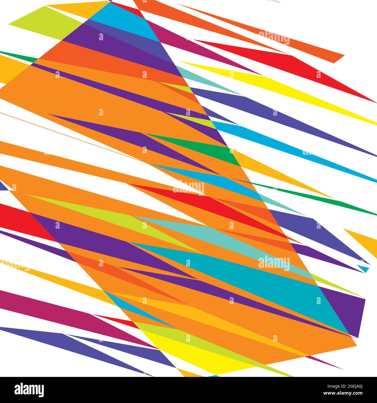 Random geometric abstract art element. Shattered texture – stock vector ...