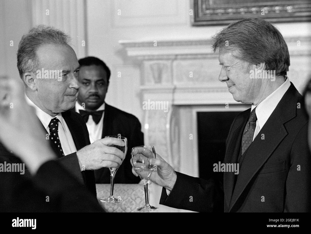 Diplomat dinner Black and White Stock Photos & Images - Alamy