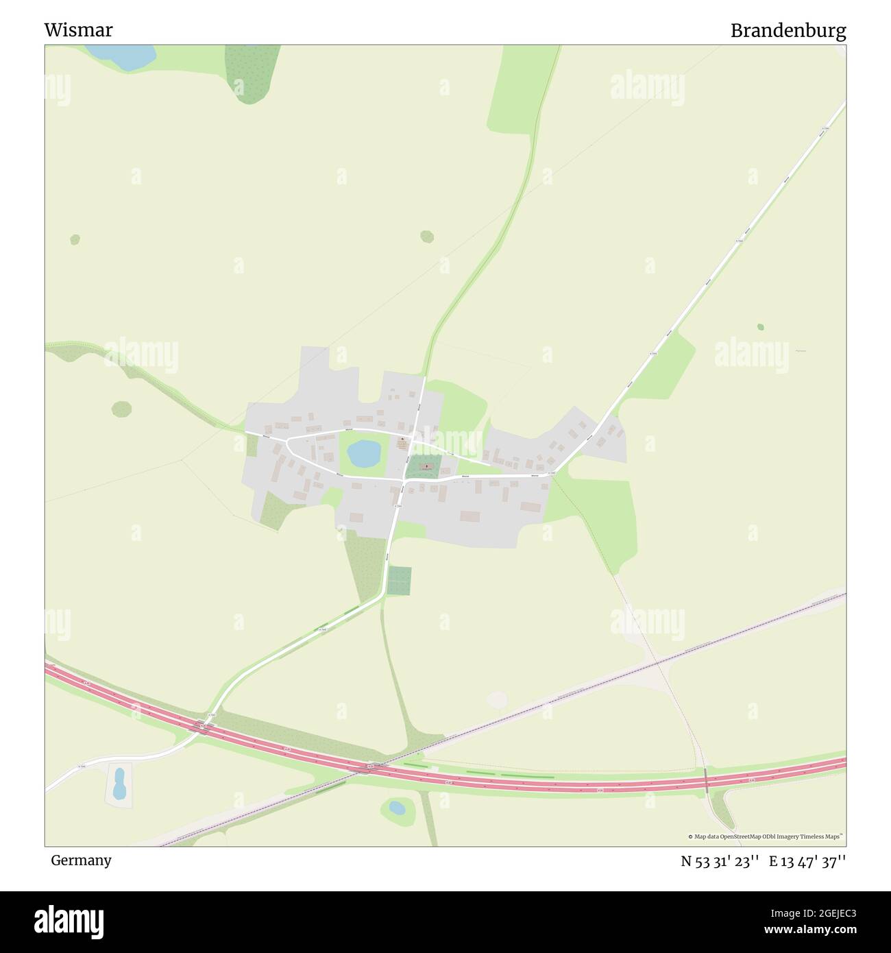 Map of wismar hi-res stock photography and images - Alamy