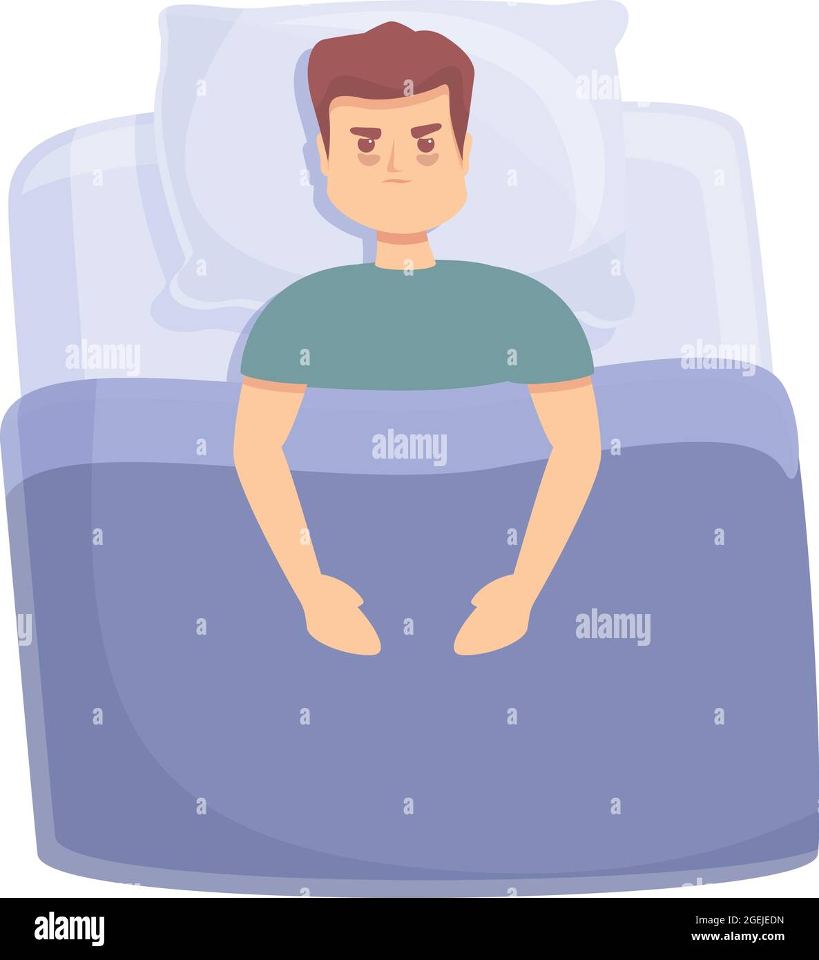 Asian couple problem bed room Stock Vector Images - Alamy