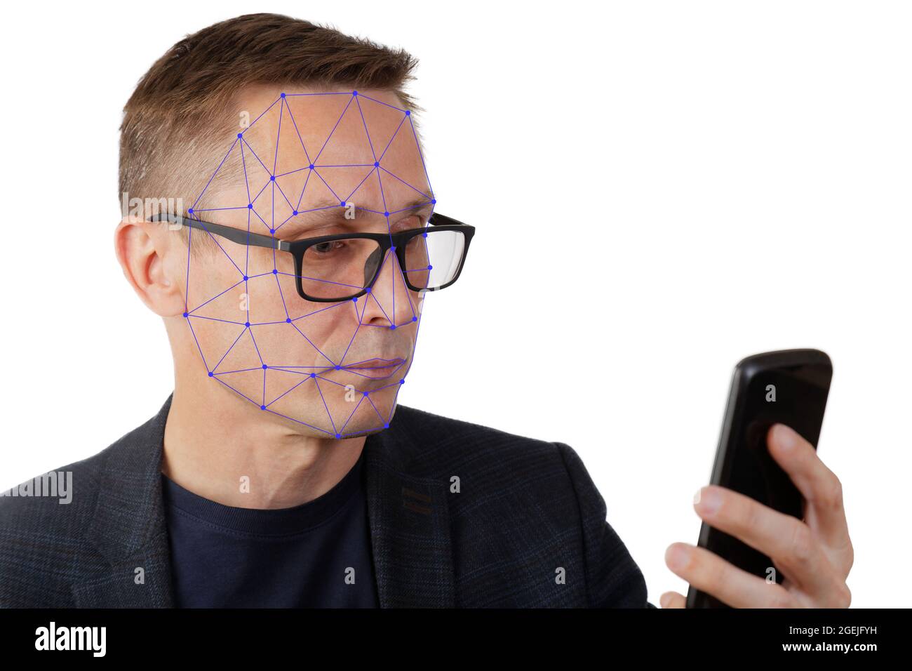 Face verification man hi-res stock photography and images - Alamy