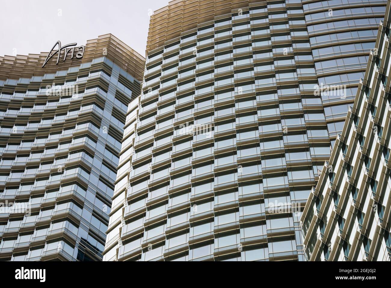 Aria Resort and Casino Stock Photo - Alamy