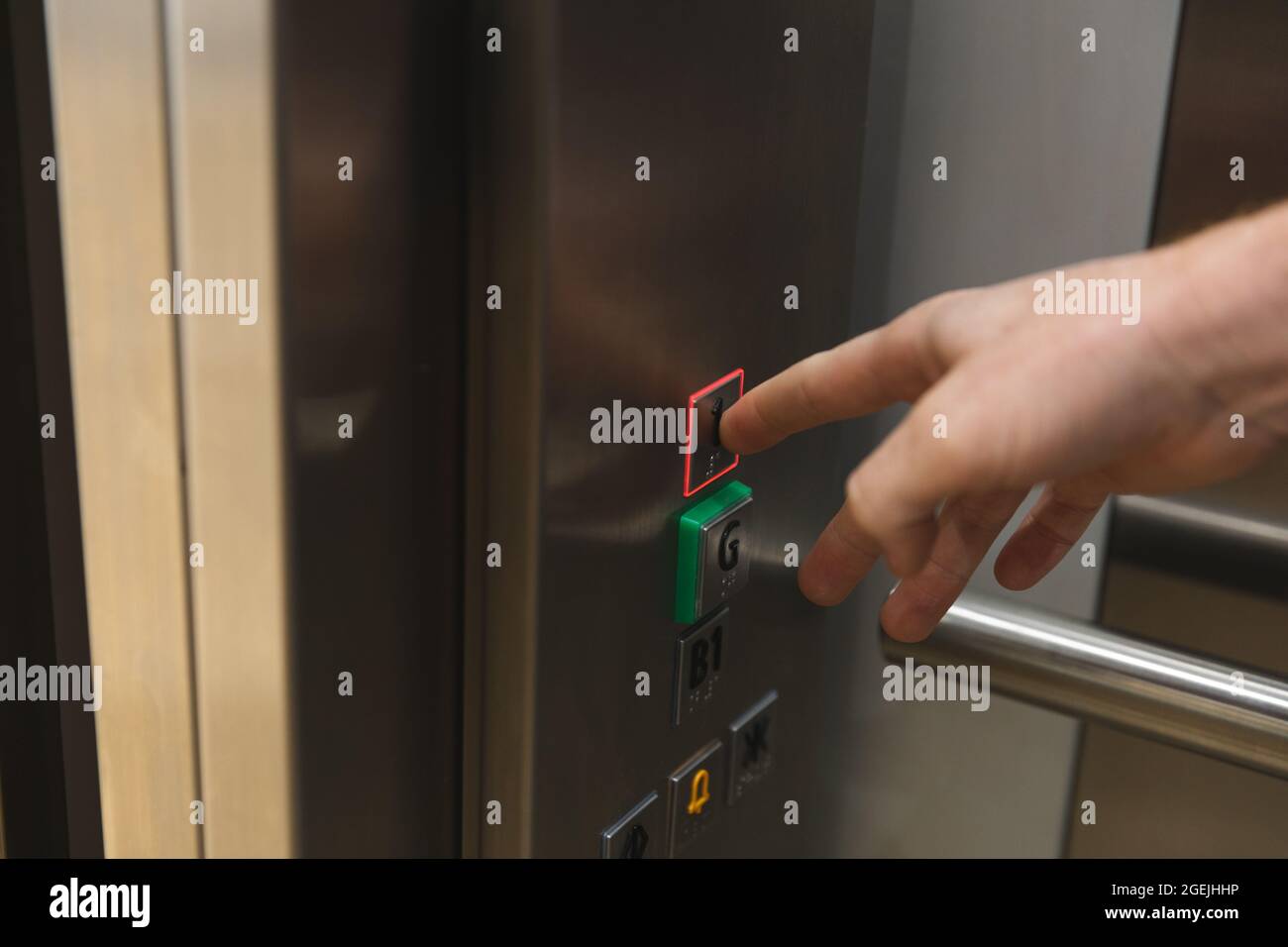 Hospital elevator buttons hi-res stock photography and images - Alamy