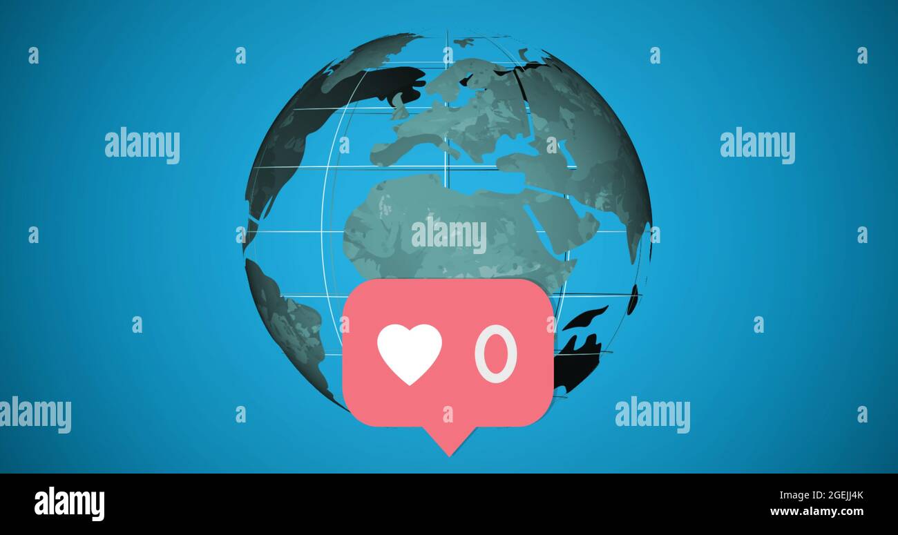 Global social networking 4k Stock Photo - Alamy