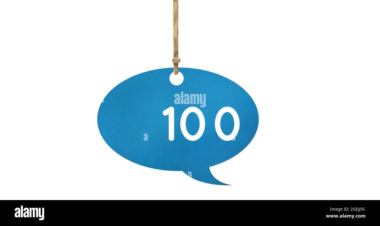Number count Cut Out Stock Images & Pictures - Alamy