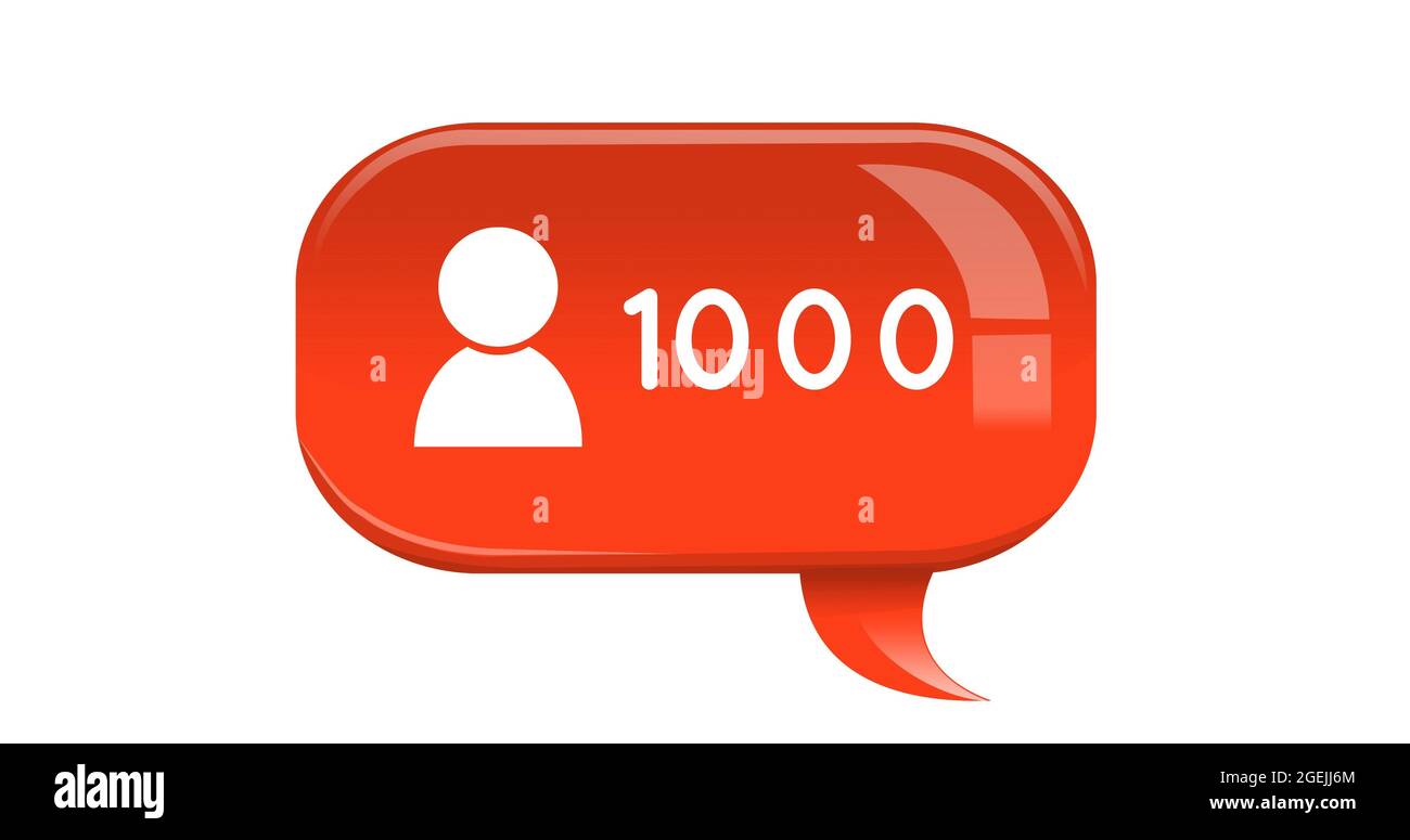 Increasing number of followers 4k Stock Photo - Alamy