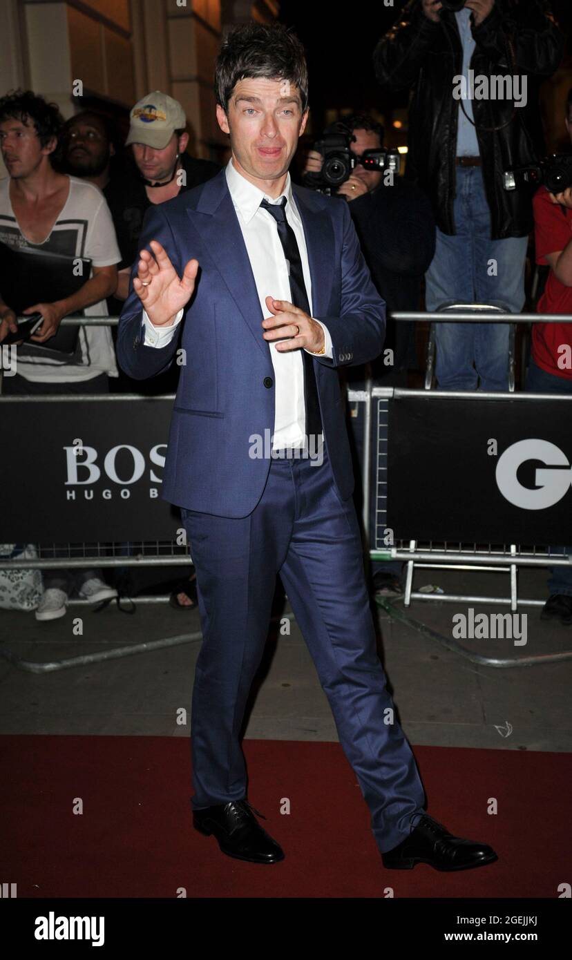 London, England. Noel Gallagher at GQ Awards 2013, Departure sightings ...