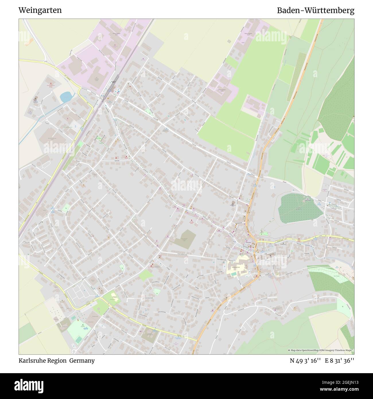 Baden map hi-res stock photography and images - Alamy