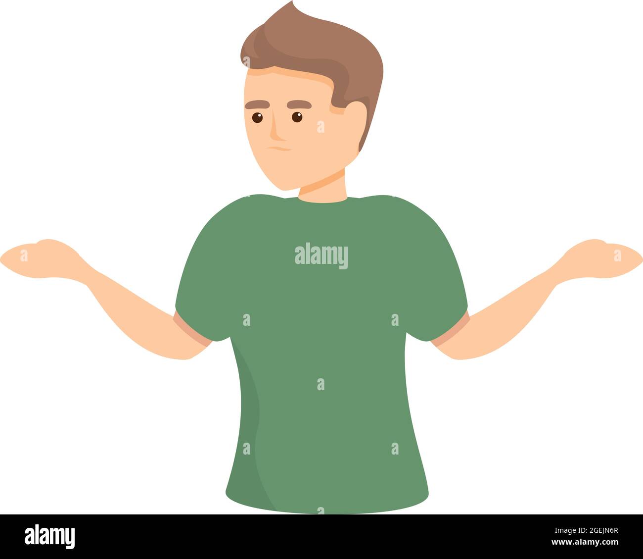 Vuca student icon cartoon vector. Uncertainty question. Ambiguous ...