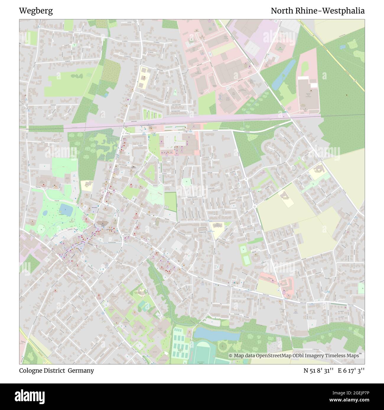 Wegberg, Cologne District, Germany, North Rhine-Westphalia, N 51 8' 31 ...
