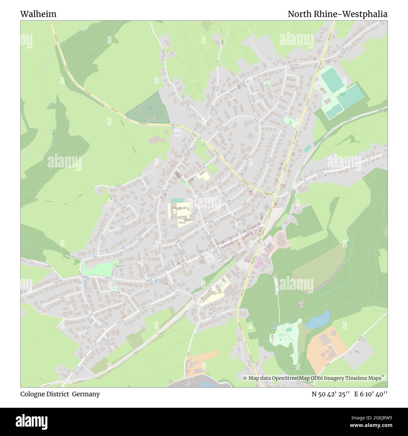 Walheim, Cologne District, Germany, North Rhine-Westphalia, N 50 42' 25 ...
