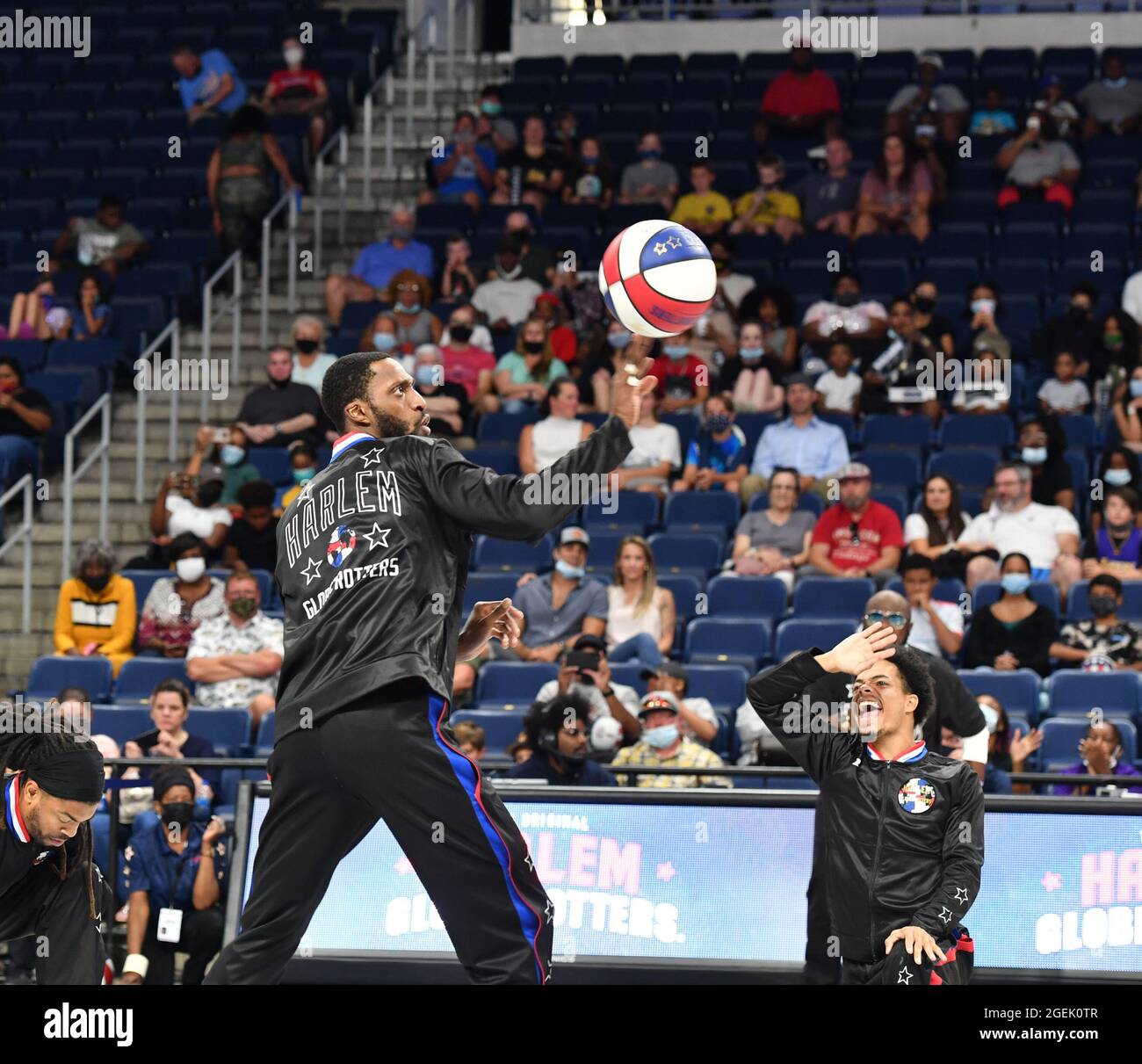 August 19, 2021, Norfolk, Virginia, USA: HARLEM GLOBETROTTERS bring ...