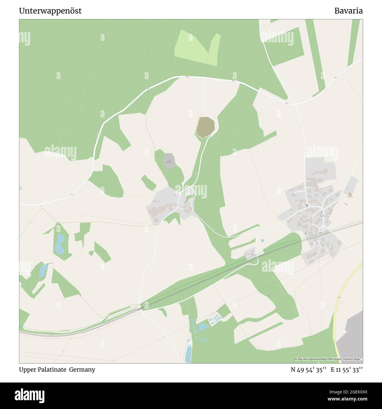 Unterwappenöst, Upper Palatinate, Germany, Bavaria, N 49 54' 35'', E 11 ...