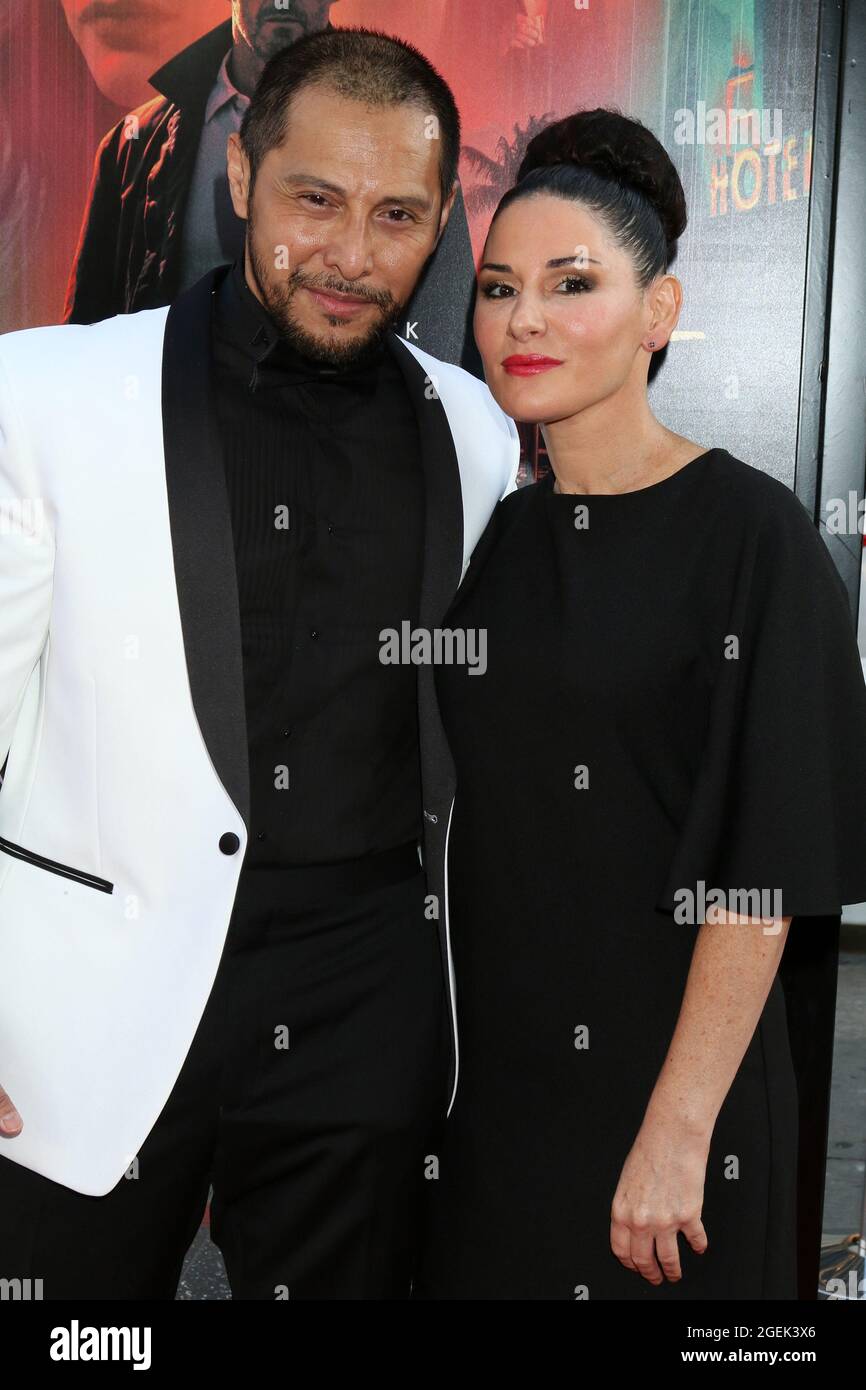 LOS ANGELES - AUG 17: Sam Medina, Claire Senec at the Reminiscence Los ...