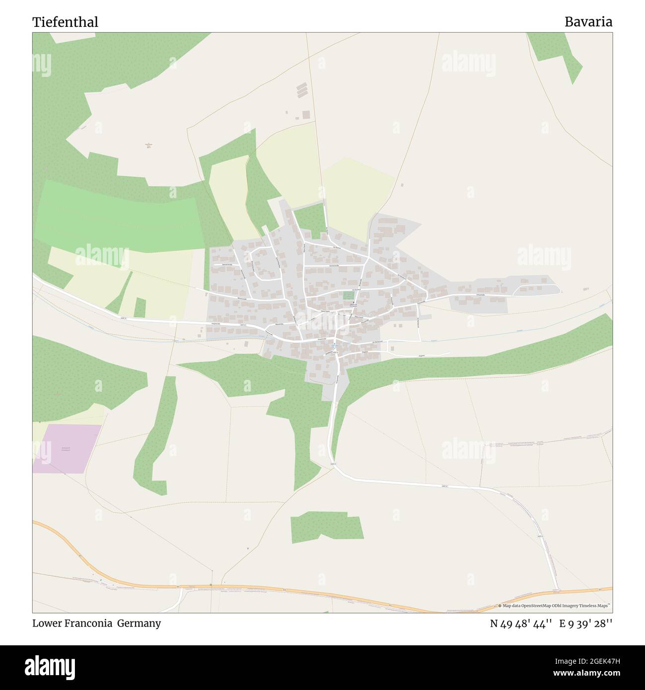 Tiefenthal, Lower Franconia, Germany, Bavaria, N 49 48' 44'', E 9 39 ...