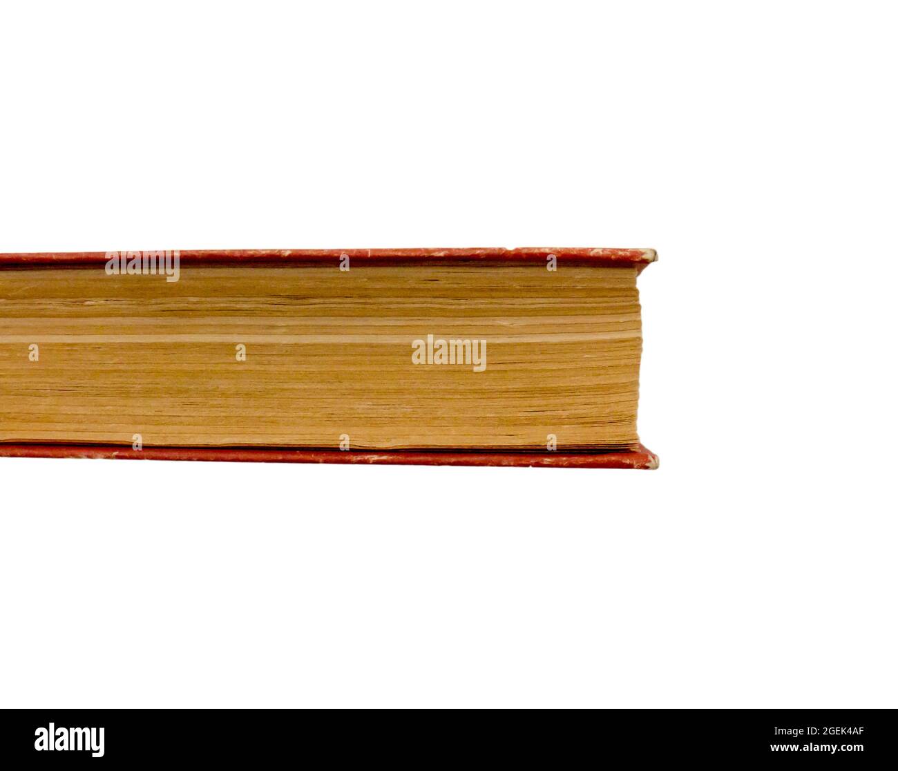Spine book on a white background Stock Photo - Alamy