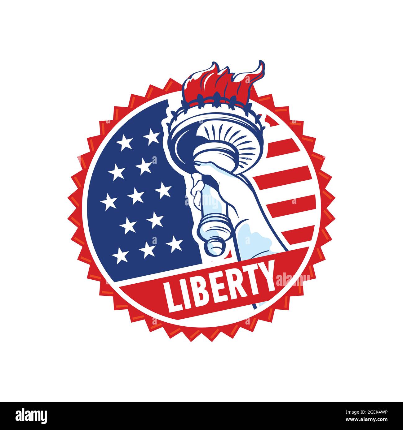 Liberty Torch Symbol