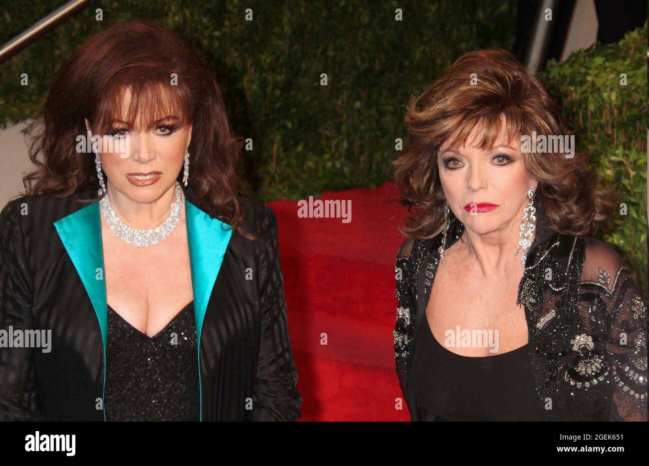 Jackie collins and joan collins hi-res stock photography and images - Alamy