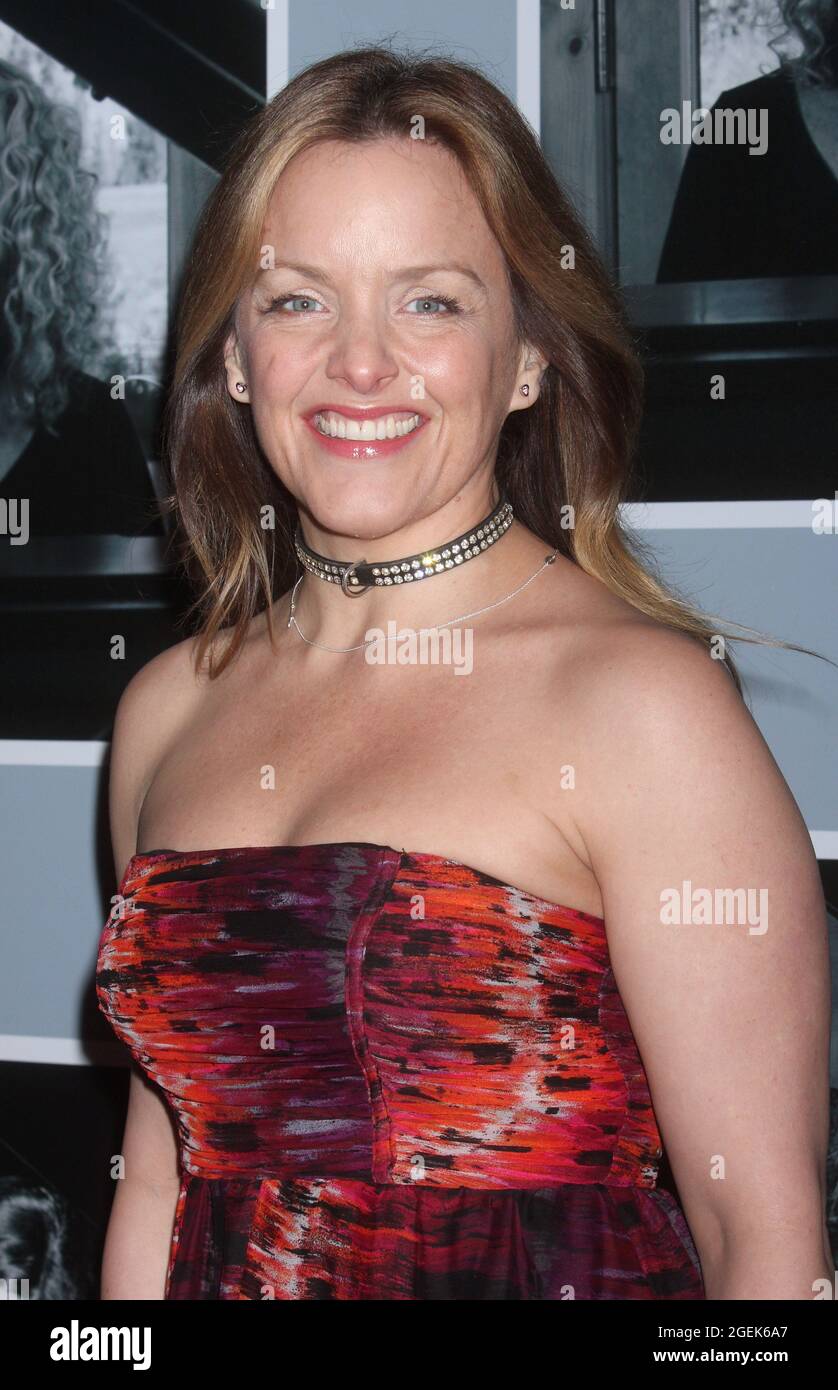 Alice Ripley arriving at the opening night performance of "Beautiful ...