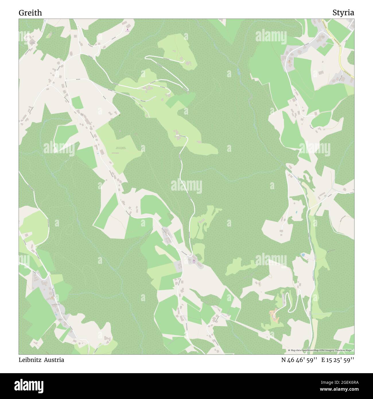 Styria austria map hi-res stock photography and images - Alamy