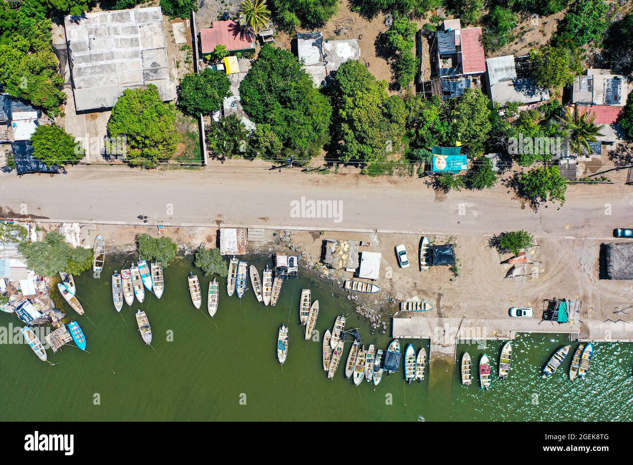 Yavaros port, Yavaros bay in the municipality of Huatabampo, Sonora ...