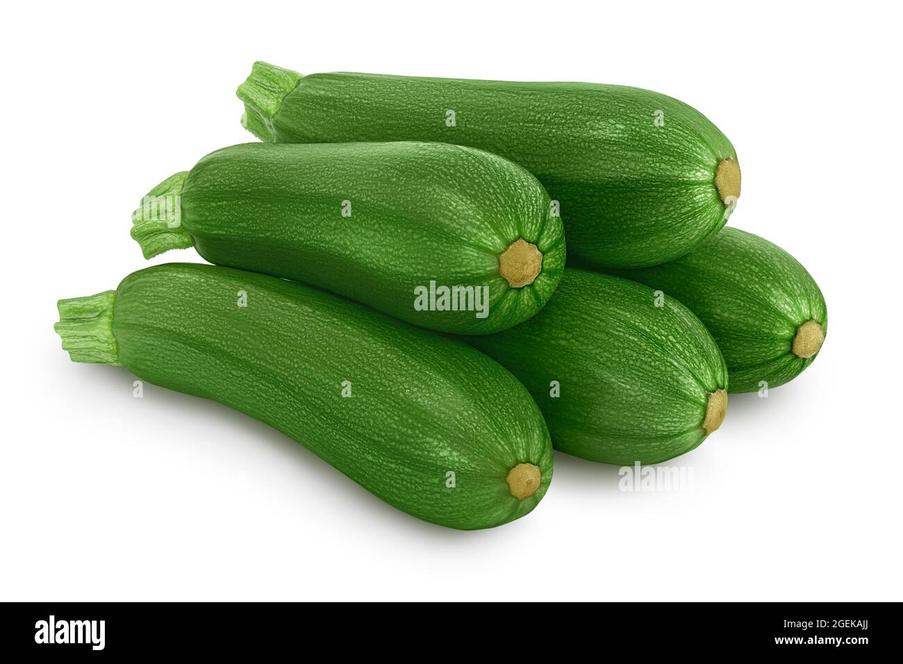 Fresh whole zucchini isolated on white background with clipping path ...