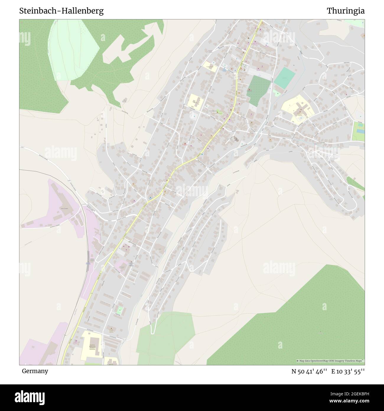 Map of steinbach hi-res stock photography and images - Alamy