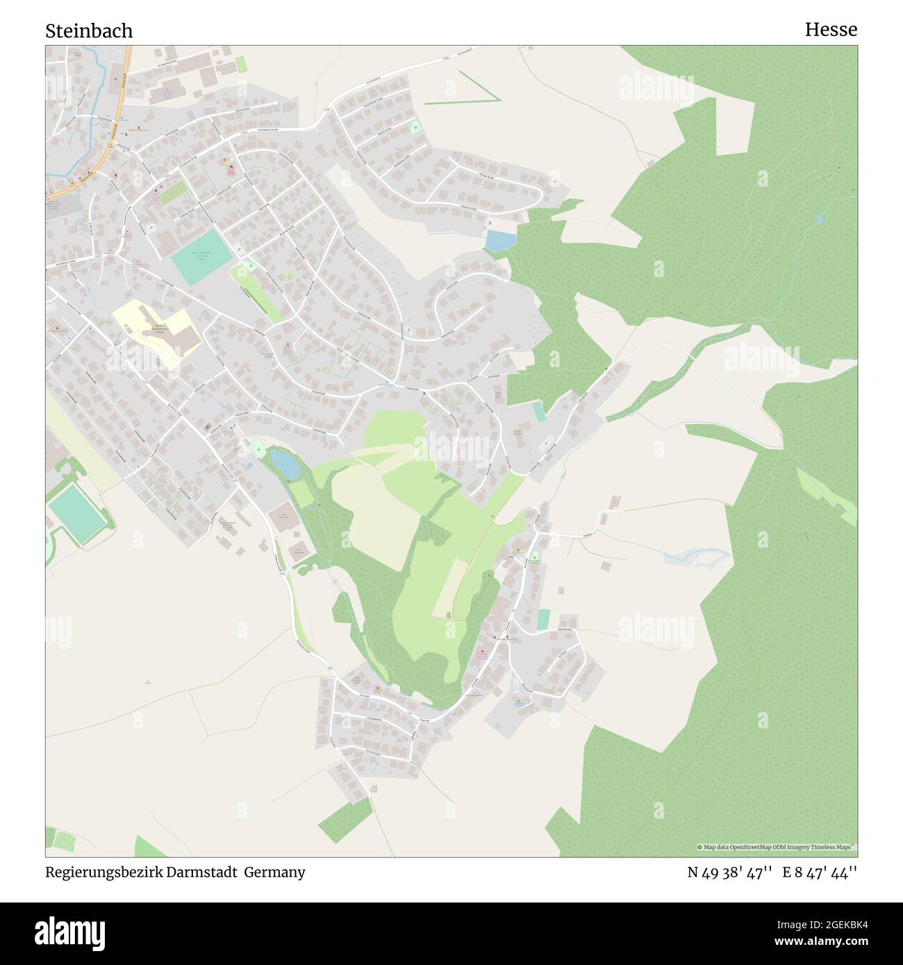 Map of steinbach hi-res stock photography and images - Alamy