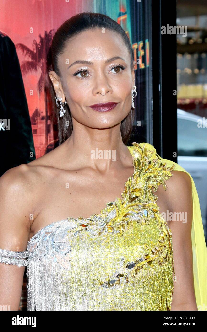 Los Angeles, CA. 17th Aug, 2021. Thandiwe Newton at arrivals for ...