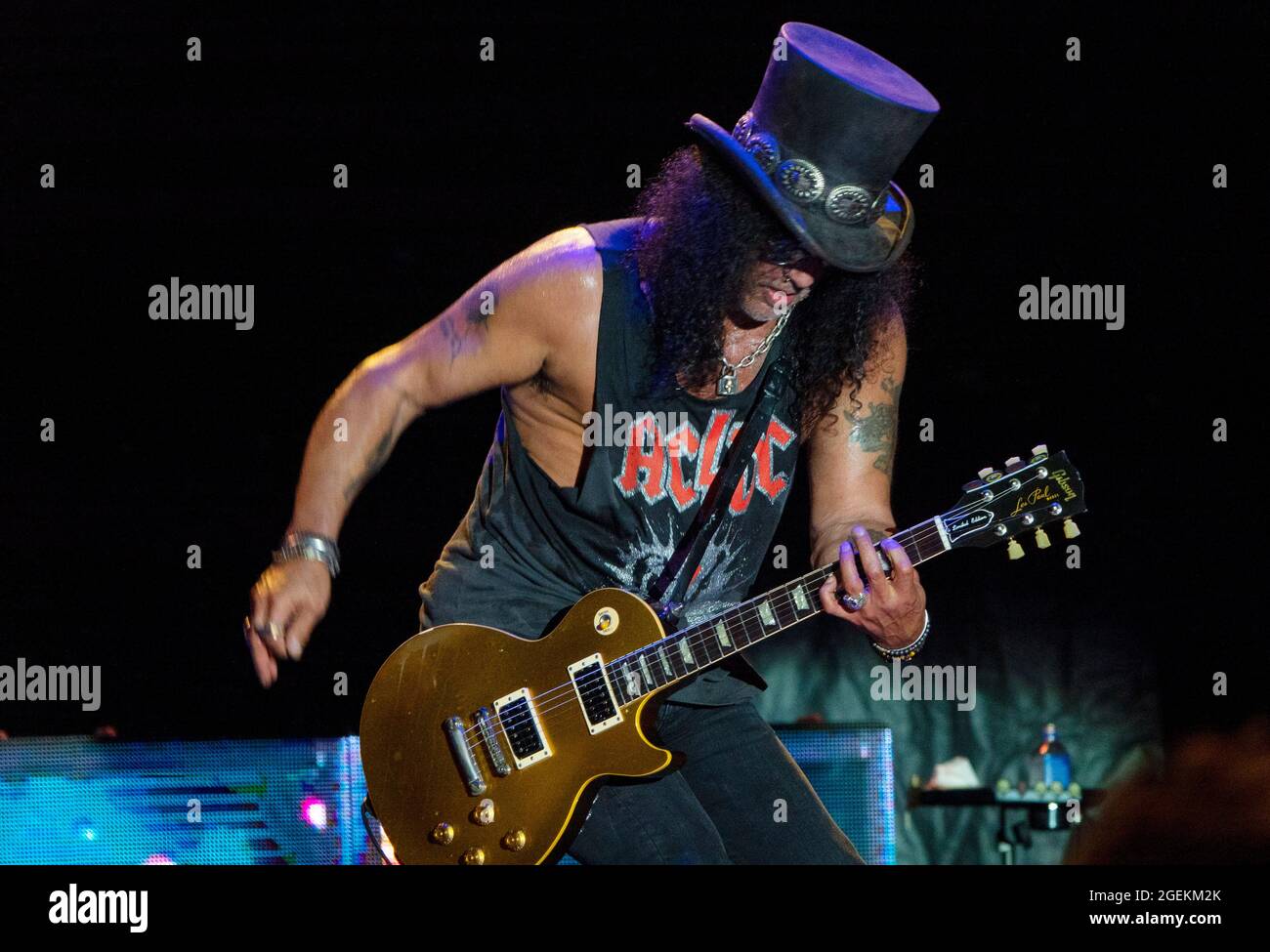 August 19, 2021, Los Angeles, California, USA: The rock band Guns N ...
