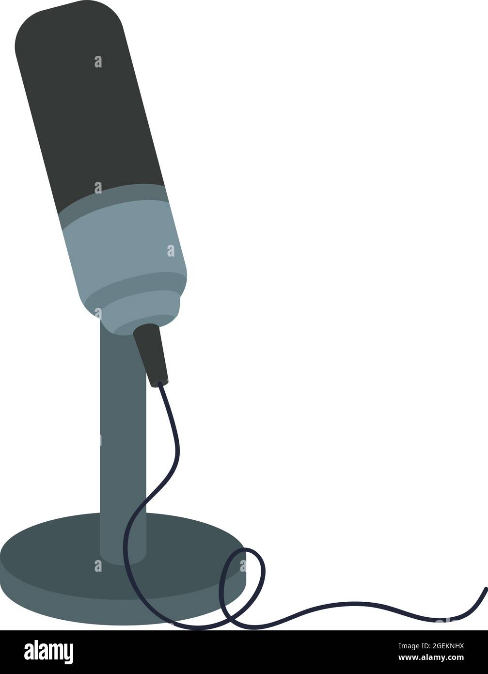 cute microphone design Stock Vector Image & Art - Alamy