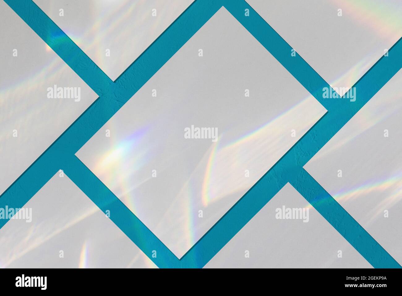 Many empty rectangle poster mockup on blue background Stock Photo - Alamy