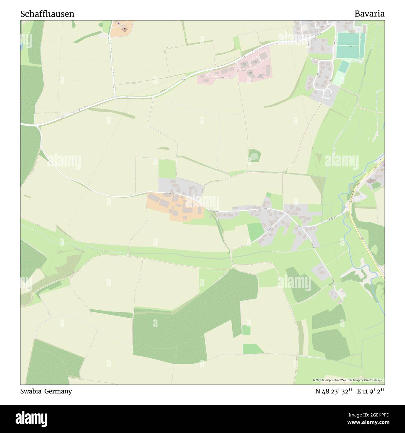 Schaffhausen map hi-res stock photography and images - Alamy