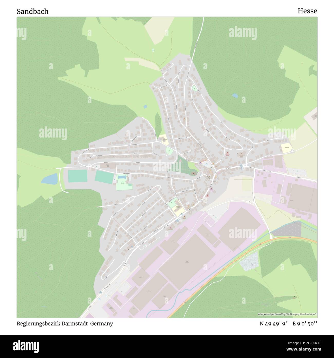 Map of sandbach Cut Out Stock Images & Pictures - Alamy