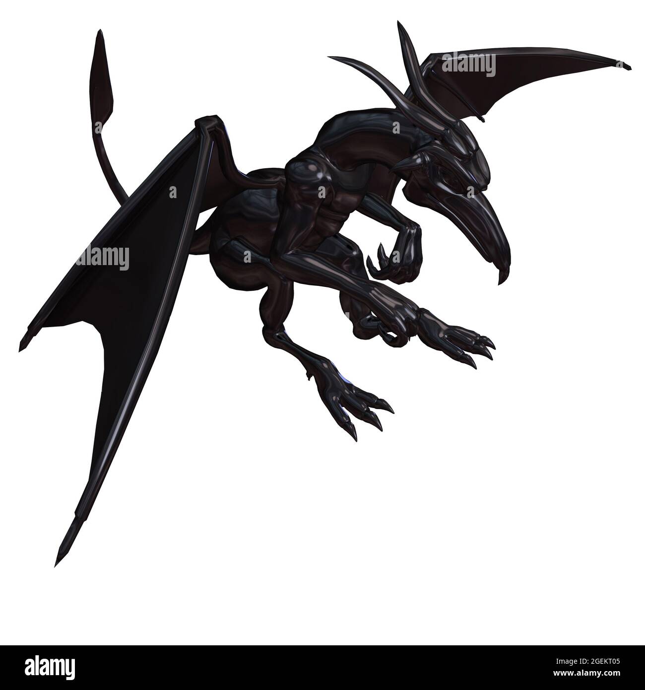 3d-illustration of an isolated mystical fantasy gargoyle Stock Photo ...