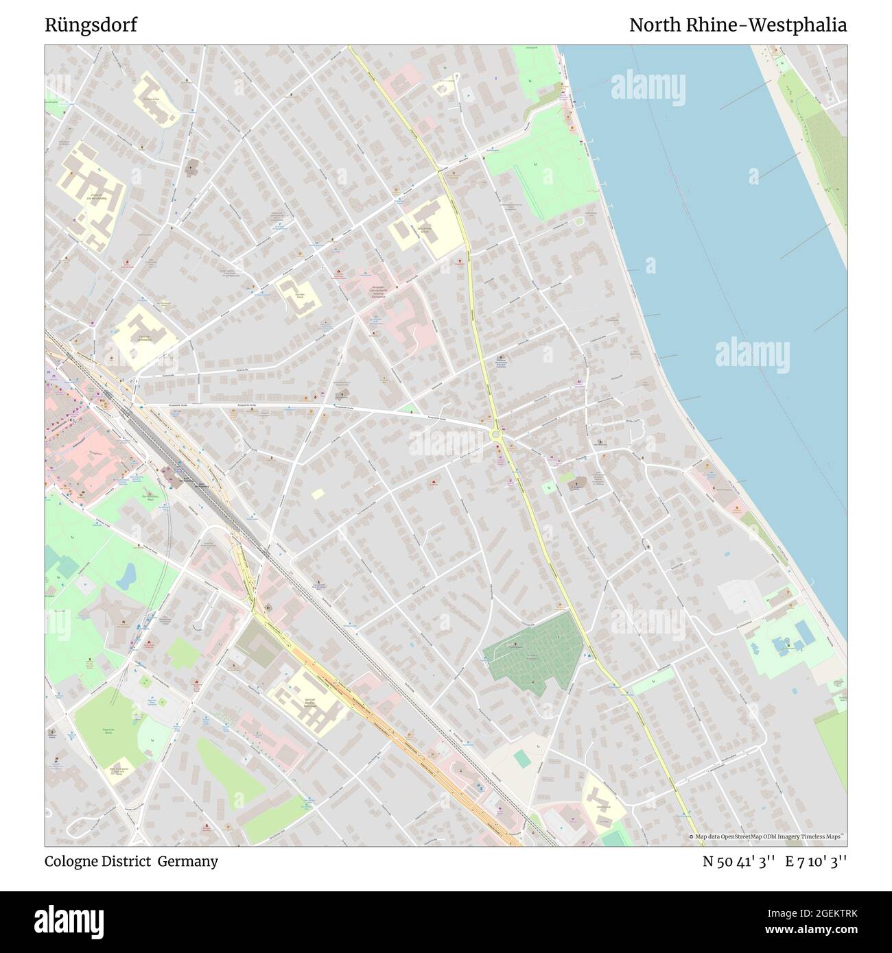 Rüngsdorf, Cologne District, Germany, North Rhine-Westphalia, N 50 41 ...